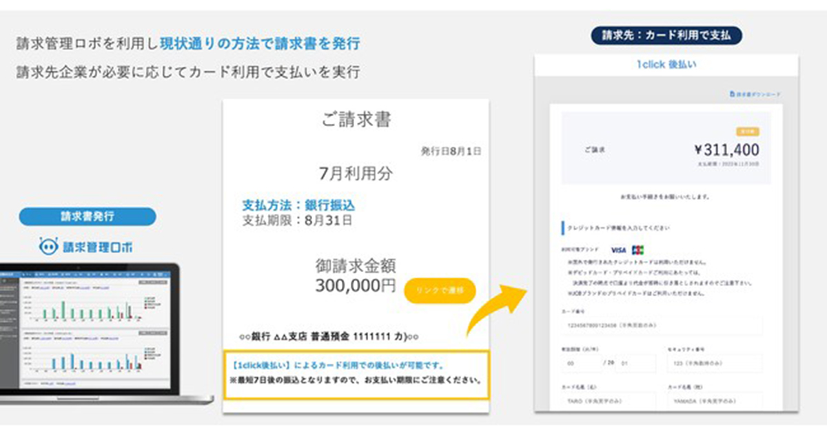 ROBOT PAYMENT、請求書の支払い延長可能な新サービスを提供 法人向けの後払い決済拡大を狙う|EnterpriseZine（エンタープライズジン）